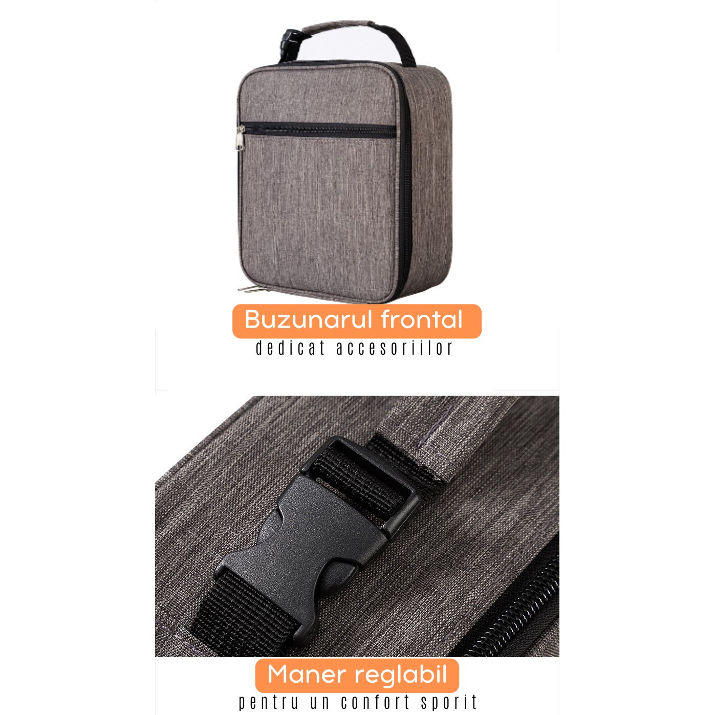 Geanta termica, termoizolanta, camping, pentru alimente, bauturi ...