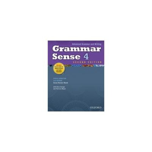Grammar Sense 4 (2nd Edition) Student Book. Includes Access Code For ...