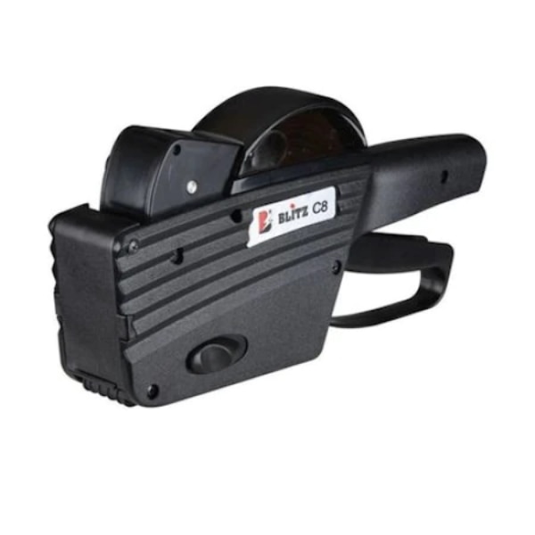 Marcator data, pret sau cod, Blitz, C8, 1 rand, 8 caractere, negru ...