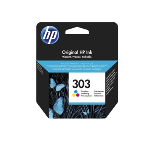 HP 303 Color ink cartridge, T6N01AE 165 стр - eMAG.bg
