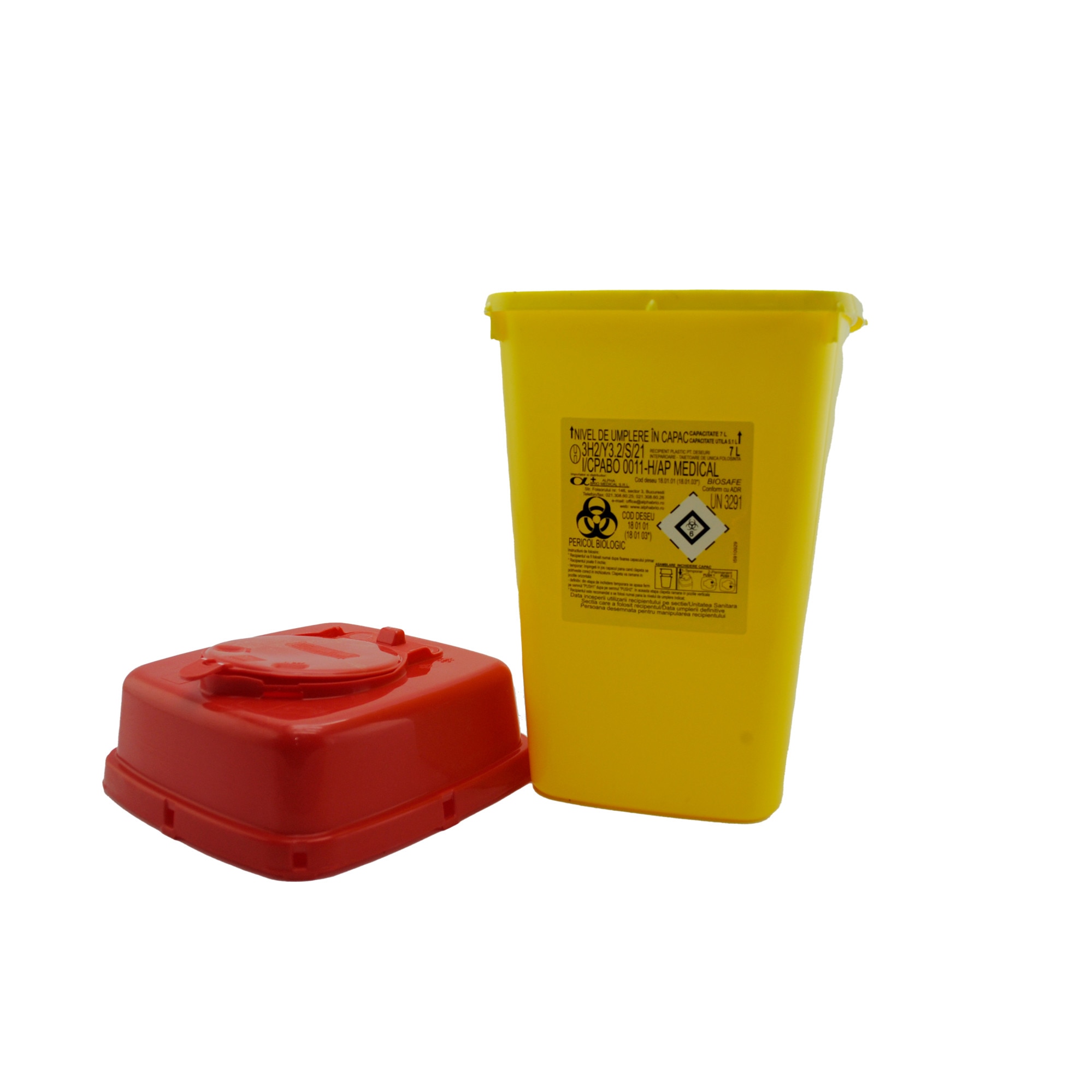 Set 5 Recipient Taietoare, intepatoare, plastic, 7l - eMAG.ro