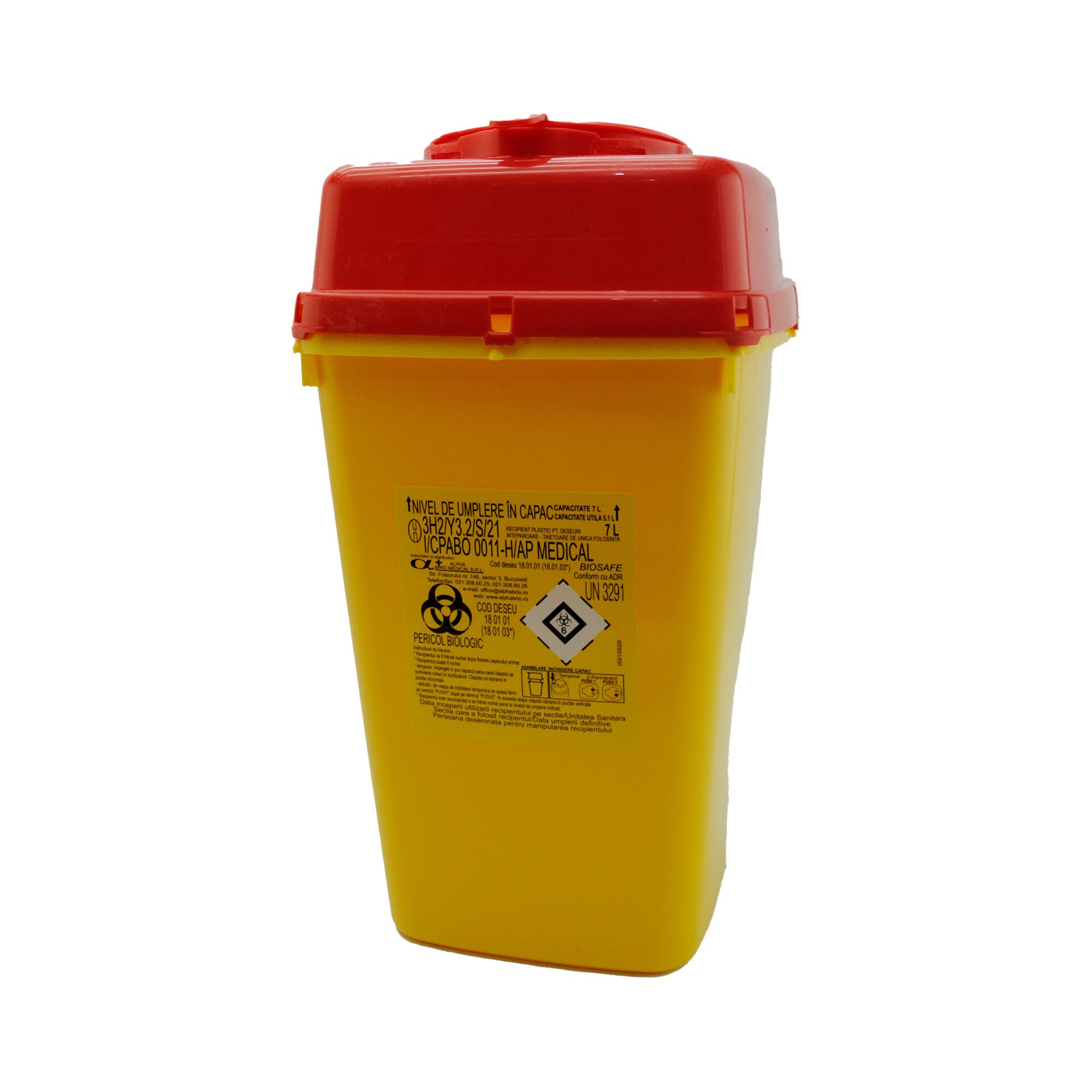 Set 5 Recipient Taietoare, intepatoare, plastic, 7l - eMAG.ro