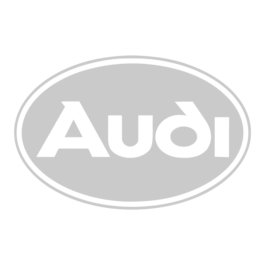 Sticker auto ''Audi logo'', 18x16 cm, Alb - eMAG.ro