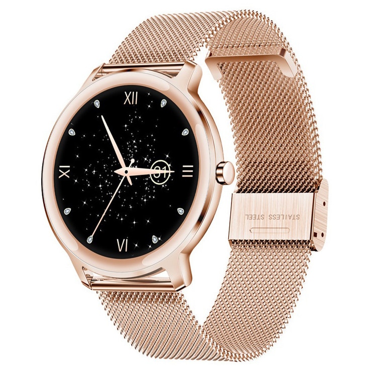 Ceas SmartWatch LikeSmart Prestige FiT, 1.10", SpO2, Notificari Apel si ...