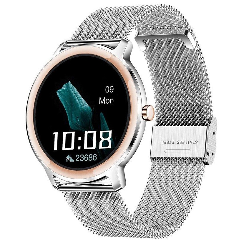 Ceas SmartWatch LikeSmart Prestige FiT, 1.10", SpO2, Notificari Apel si ...