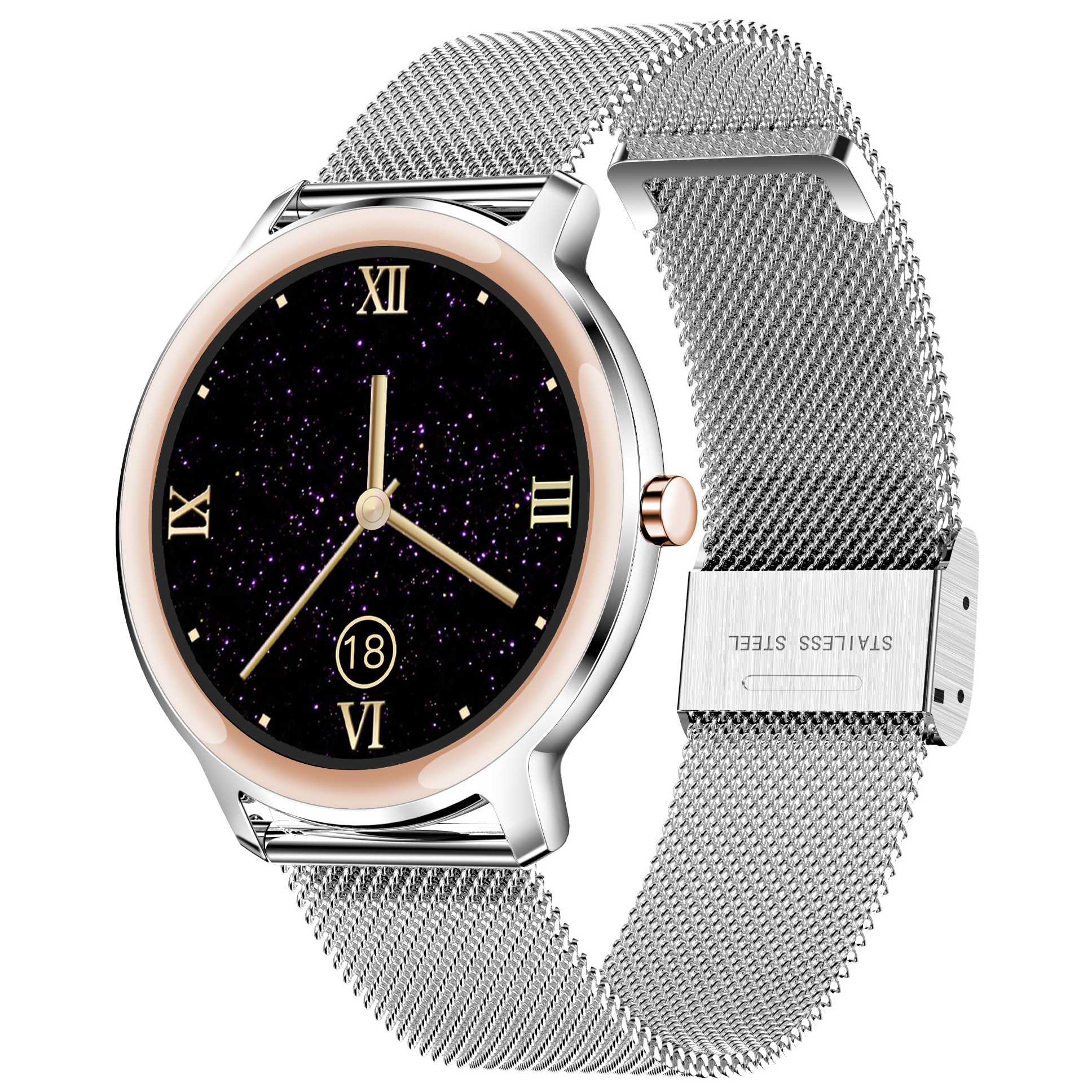 SmartWatch LikeSmart Prestige FiT, 1.10", SpO2, Известия за обаждания и ...