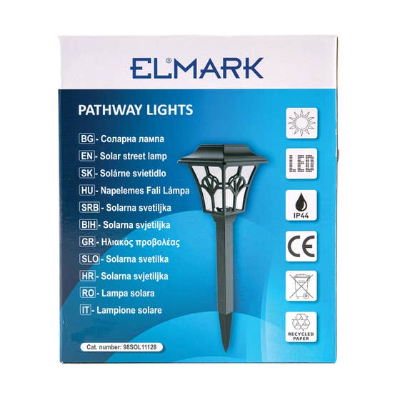 Elmark LED napelemes lámpa lámpás típus, 0,32W, Ip44 - eMAG.hu
