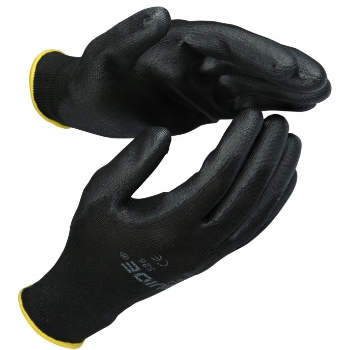 Manusi de lucru, Guide, Poliuretan, Negru, L - eMAG.ro