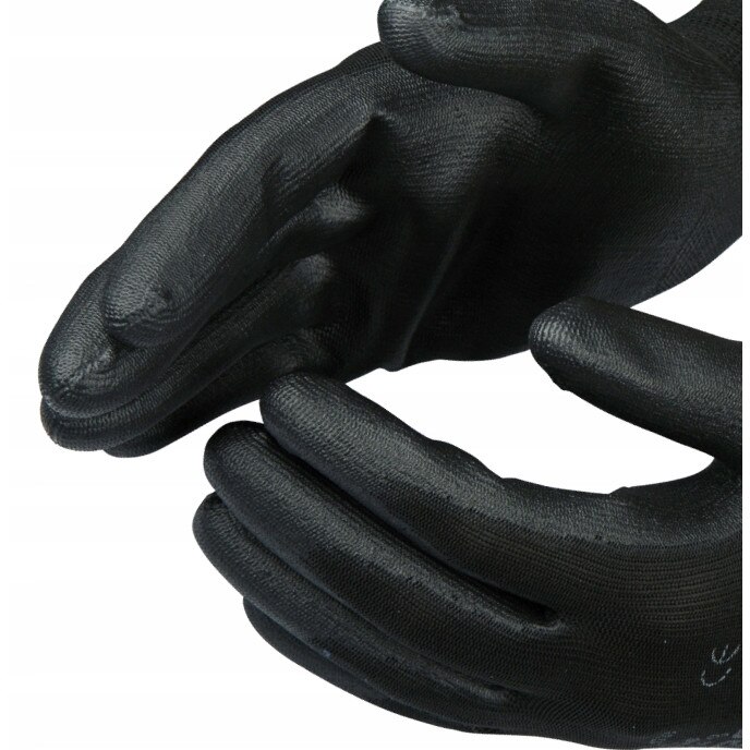 Manusi de lucru, Guide, Poliuretan, Negru, L - eMAG.ro