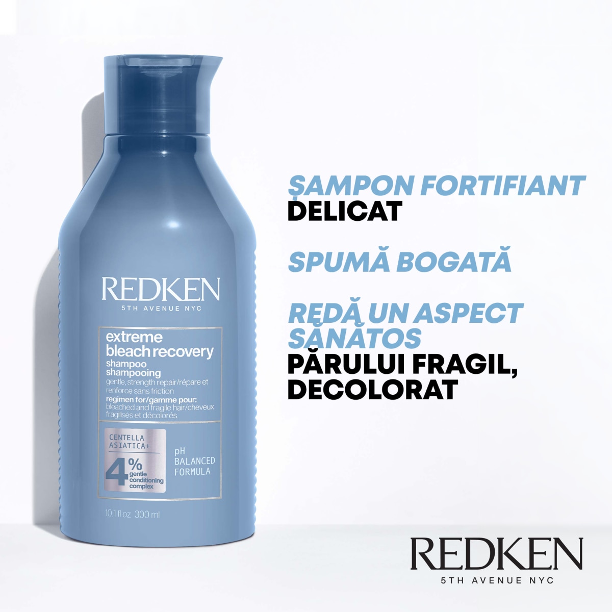 Sampon Redken Extreme Bleach Recovery reparator si fortifiant pentru ...