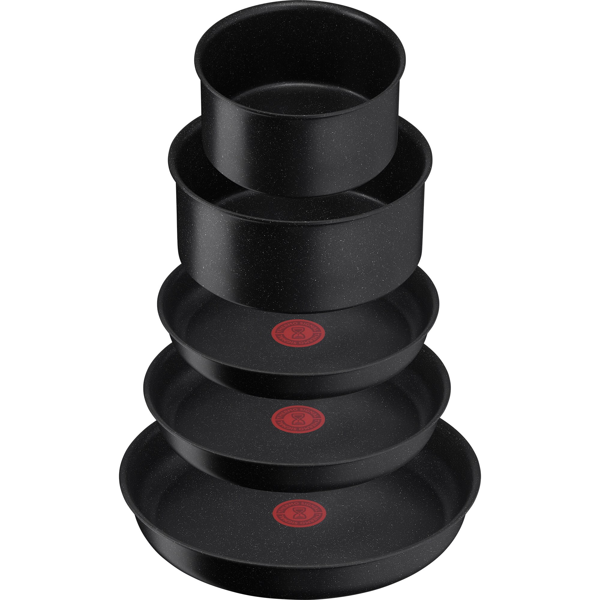 Tefal Ingenio Black Stone L3998802 Edénykészlet, 8 részes, Fekete - eMAG.hu