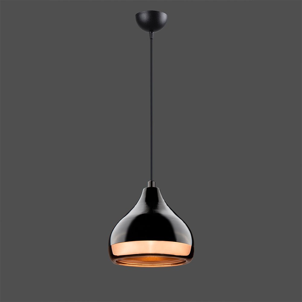 Lustra Adam, Luxe Lighting, Negru, 17x112 cm - eMAG.ro