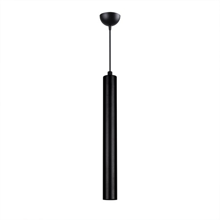 Lustra Tube, Luxe Lighting, Negru, 25x30x126 cm - eMAG.ro