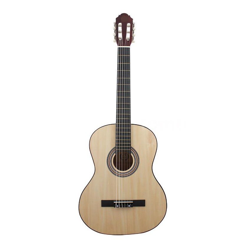 Chitara clasica copii Globo 377614 din lemn cu 6 corzi 79cm Natur - eMAG.ro