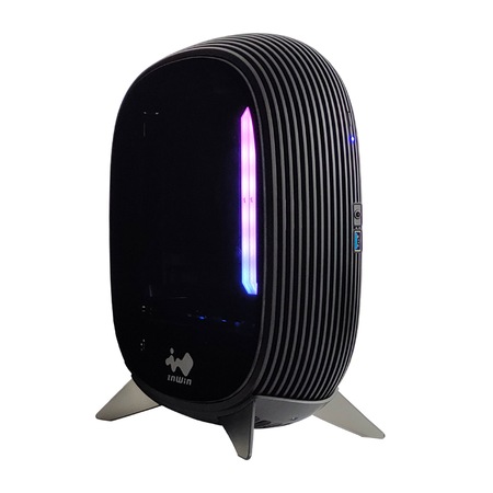 Mini PC InWin B1 Glass Pro, Ryzen 7 7700, 32 GB DDR5 RGB, 500 GB SSD ...