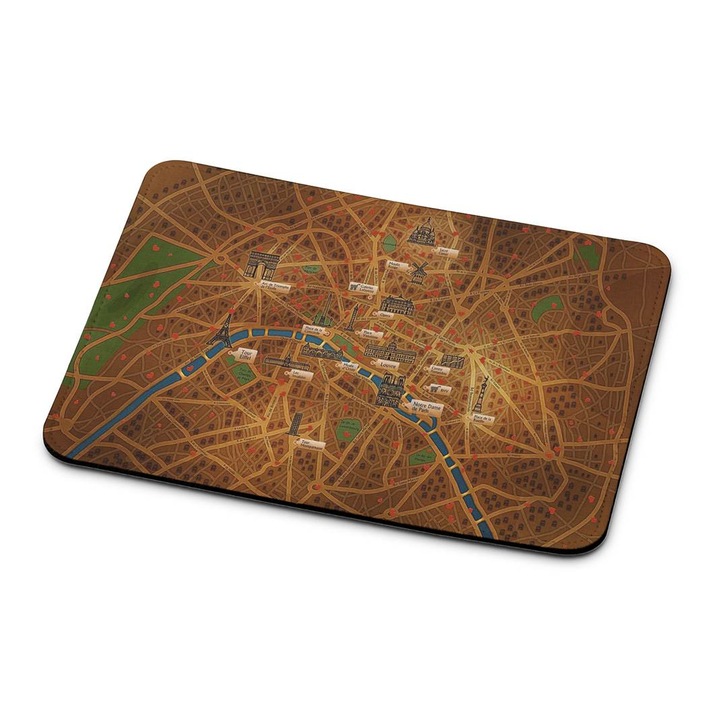Mouse pad premium Map 1322 - eMAG.ro