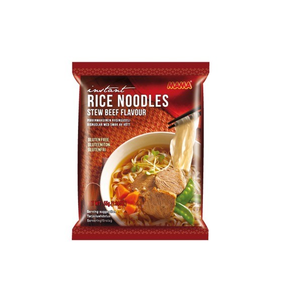 Instant leves marhahússal és rizstésztával 55g - Mama - eMAG.hu