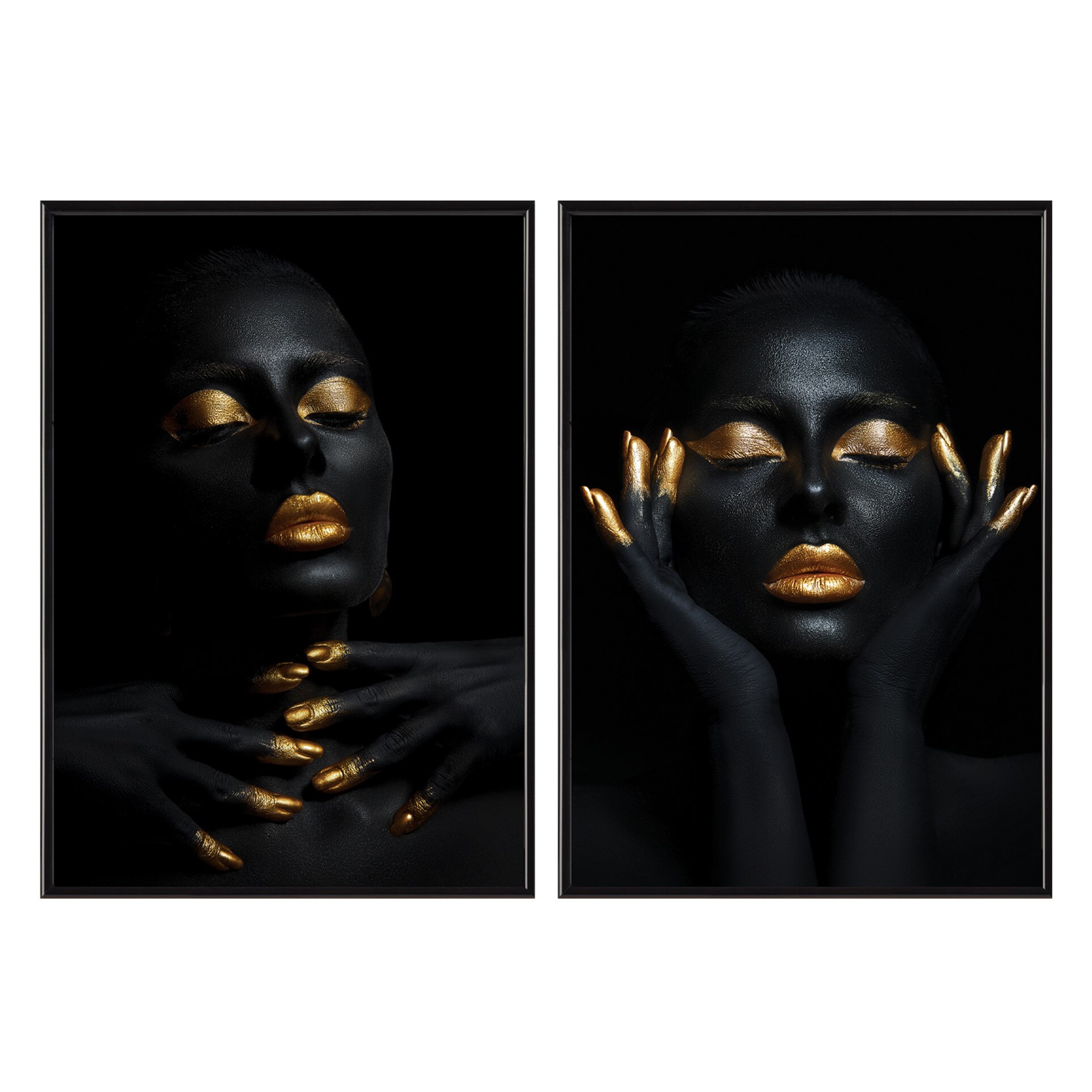 Set 2 tablouri inramate, Sublim Feminin, 70 x 50cm - eMAG.ro