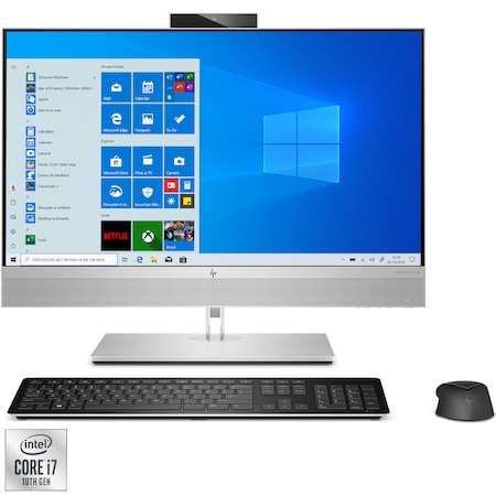 Sistem All-In-One PC HP EliteOne 800 G6, 27 inch FHD IPS, Procesor ...