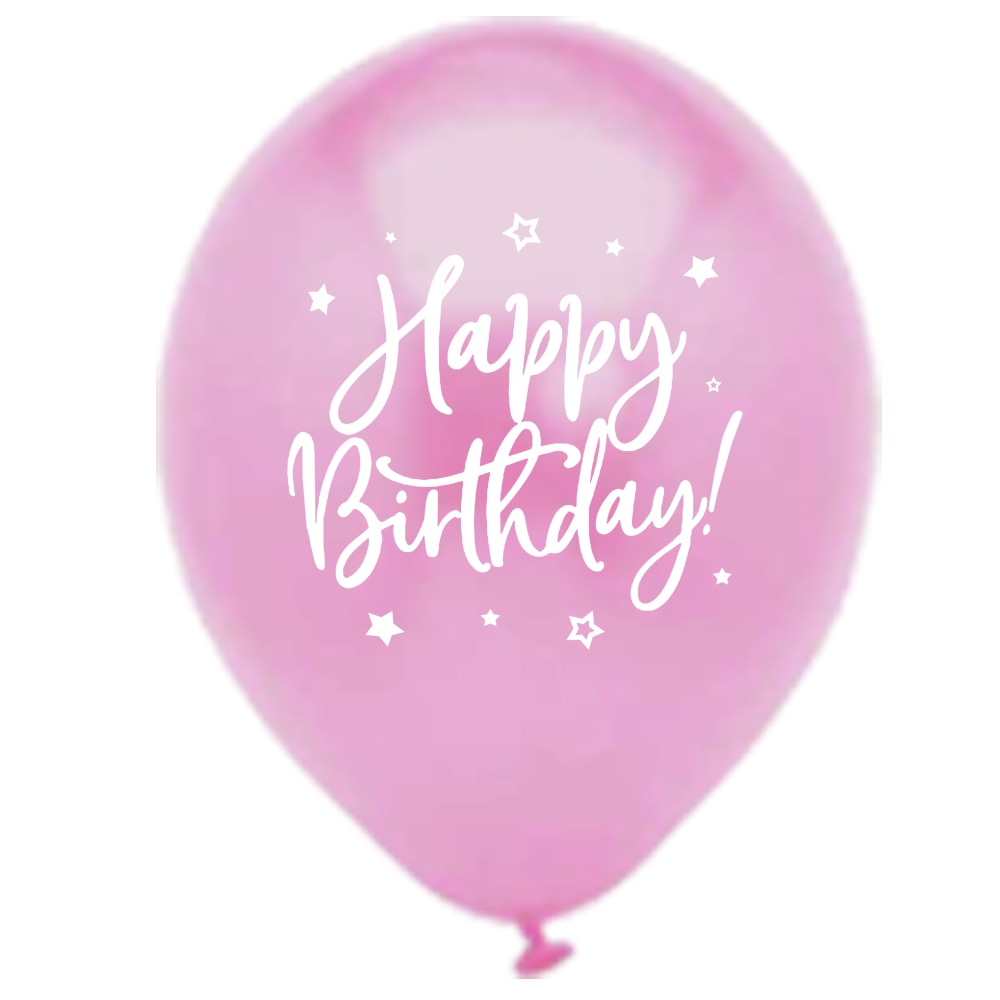 Set 25 Baloane Latex Roz si Roz Deschis 26cm, 2022205, Balloons Shop ...