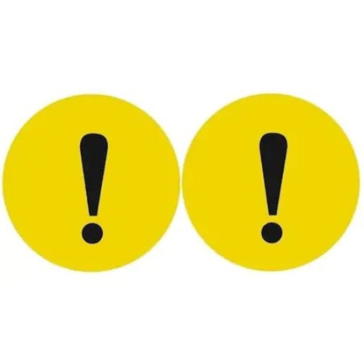 Set 2X Semne auto pentru incepatori, cu adeziv - eMAG.ro