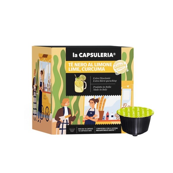 La Capsuleria Kóstoló készlet, 48 db hideg tea kapszula, Nescafe Dolce ...