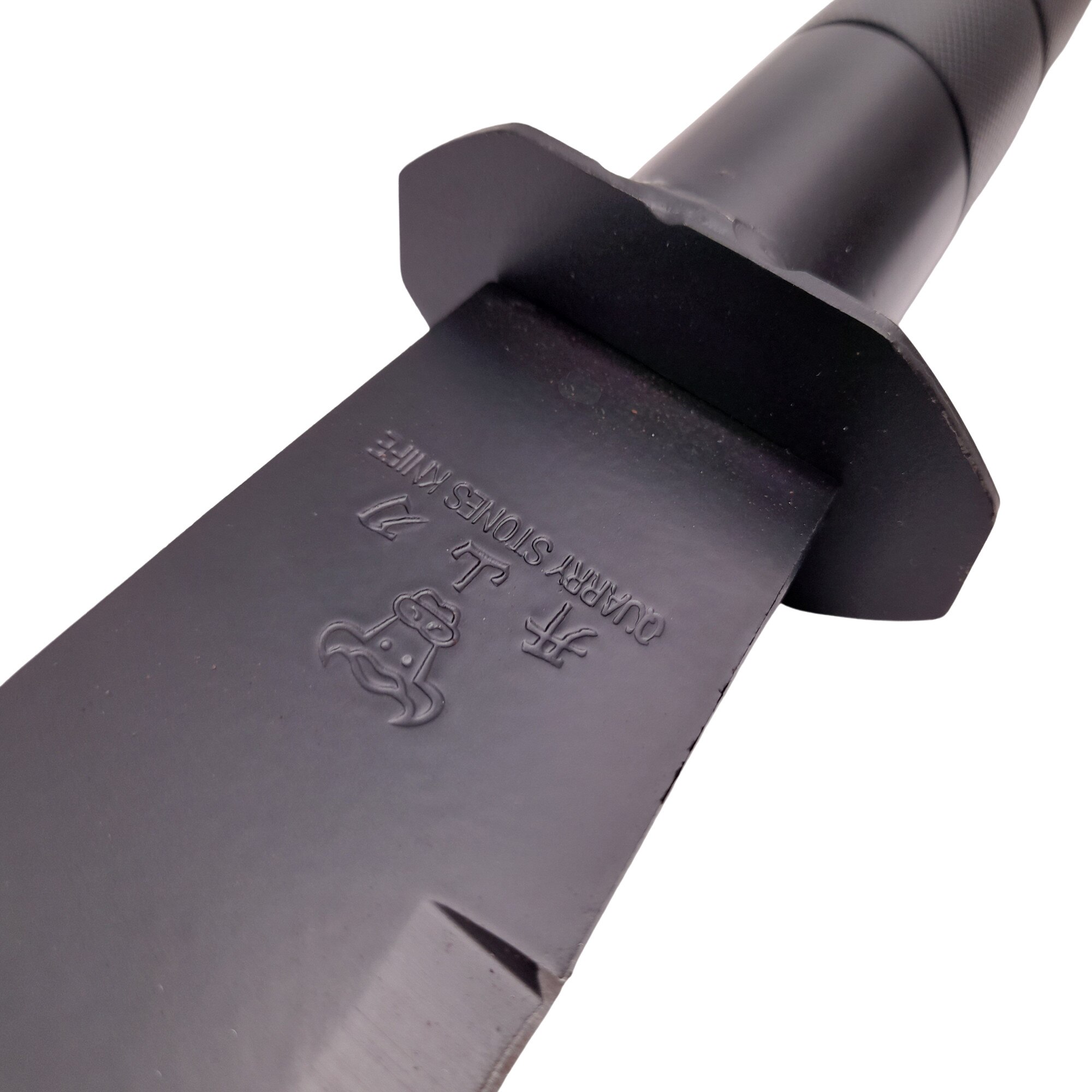 Sabie de vanatoare IdeallStore®, Ninja Blade, maner metal, 81 cm, negru ...