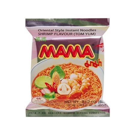 Taitei instant Tom Yum cu Creveti 60g - Mama - eMAG.ro