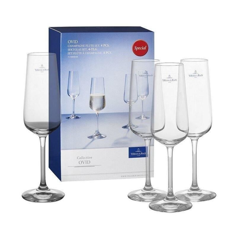 Set 4 Pahare Sampanie Ovid - Villeroy&Boch - eMAG.ro