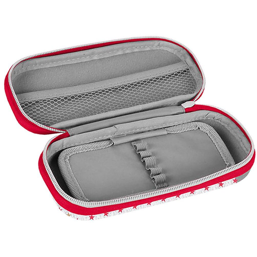 Penar Paso Dog, 1 compartiment, 20x10x4 cm Gri/Rosu - eMAG.ro