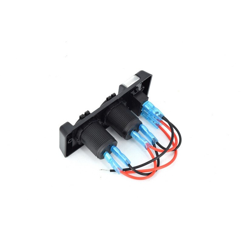 Panou intrerupator auto cu mufa bricheta si USB 12V - eMAG.ro