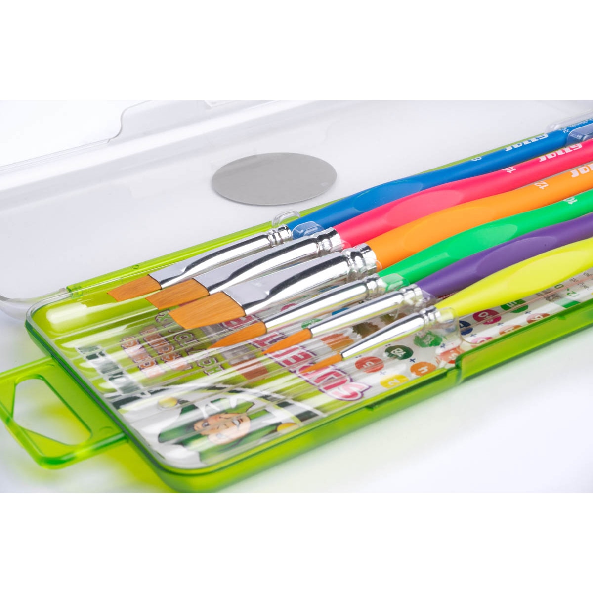 Set 6 pensule par natural Jolly Neon - eMAG.ro