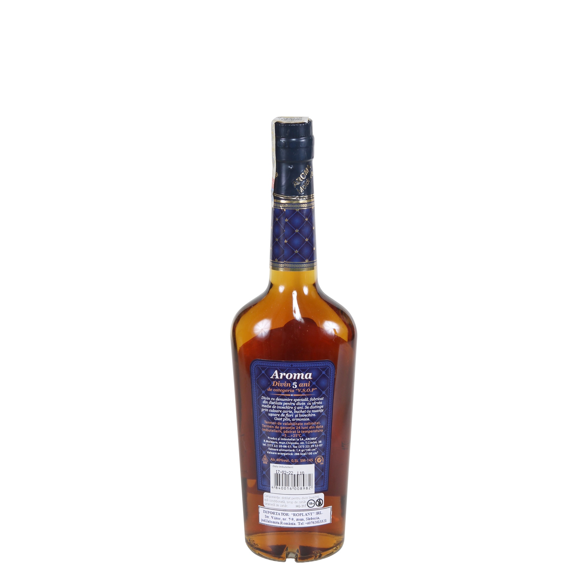 Coniac Divin Aroma Lavinia 0.5L, 40%, 5 ani - eMAG.ro