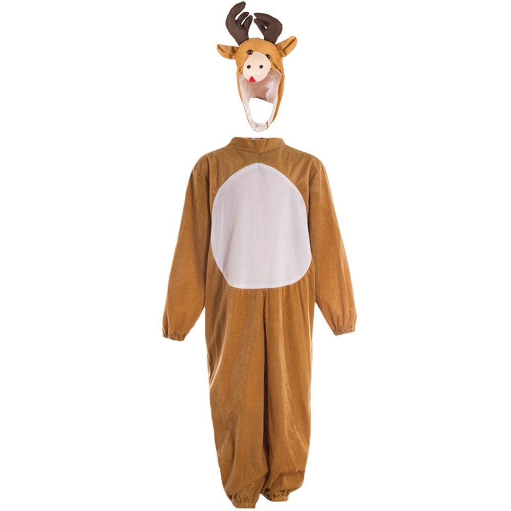 Costum Craciun ren, copii, maro, 10-12 ani - eMAG.ro