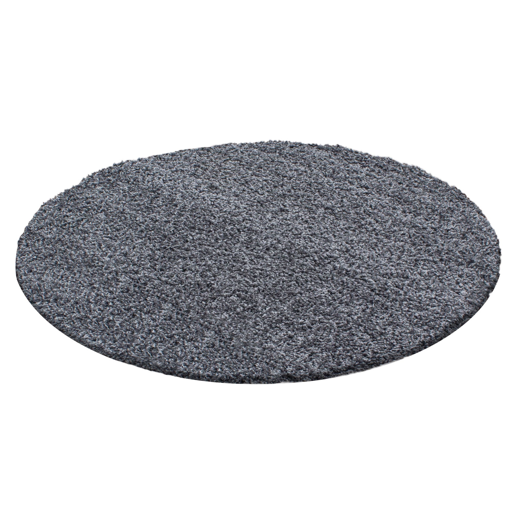Covor rotund Omid Essential, Omid Carpets, Cu fire lungi, 160x160 cm ...