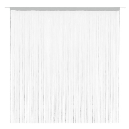 Perdea din fire 140 x 250 cm, cu tija, argintiu, CB2315 - eMAG.ro