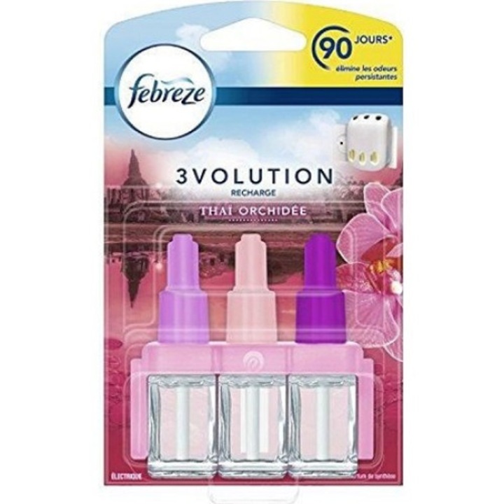 Rezerva Odorizant camera Febreze 3Volution parfum Orhidee 20ml - eMAG.ro