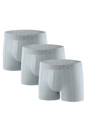 Set boxeri pentru barbati BB116R, gri, Uniconf, 2XL - eMAG.ro