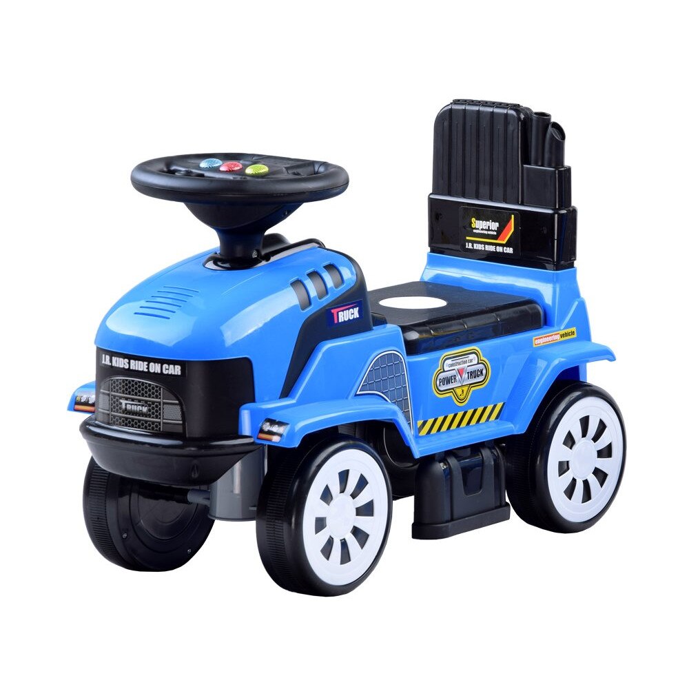 Kék színű traktor pótkocsival - eMAG.hu