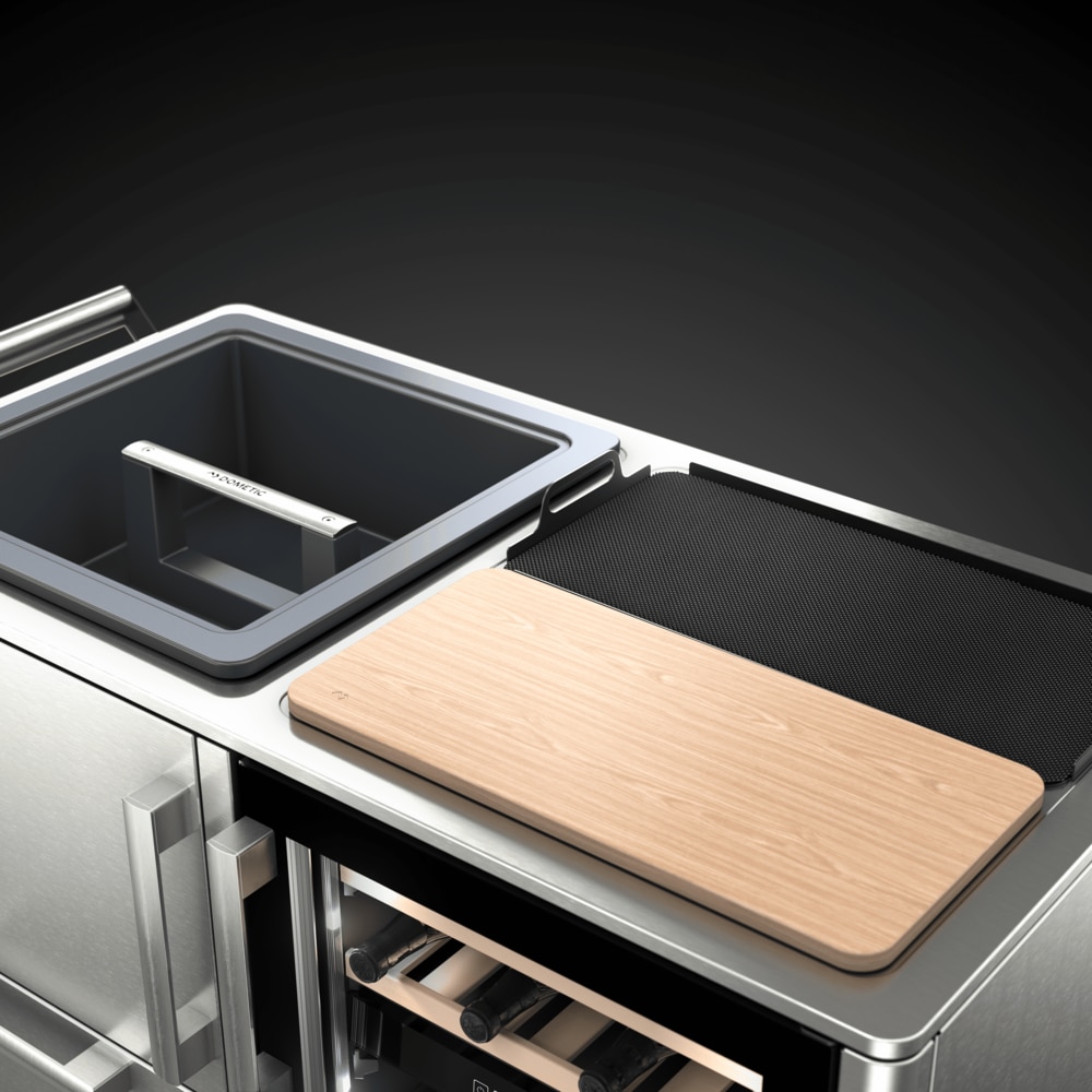 Bar mobil cu racitor de vin incorporat Dometic, MB 550S, 39 sticle ...