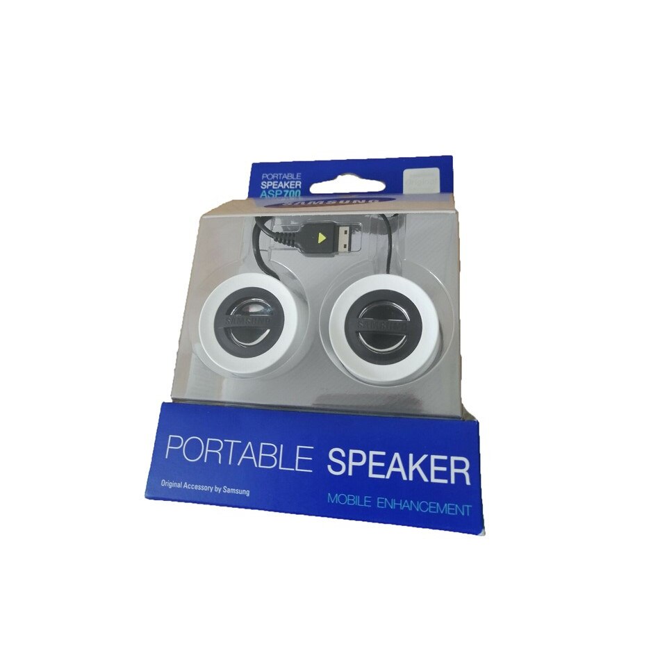 Boxe portabile cu cablu, 2 x 1.2W, Samsung ASP700 - eMAG.ro