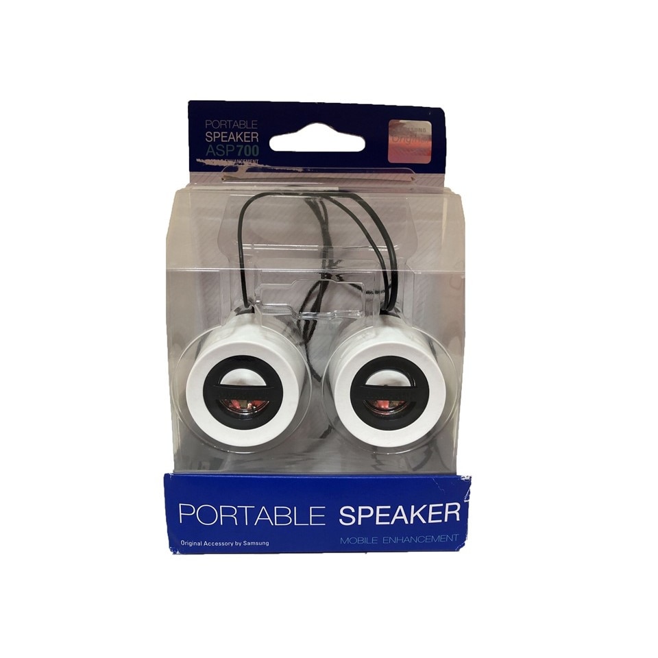 Boxe portabile cu cablu, 2 x 1.2W, Samsung ASP700 - eMAG.ro