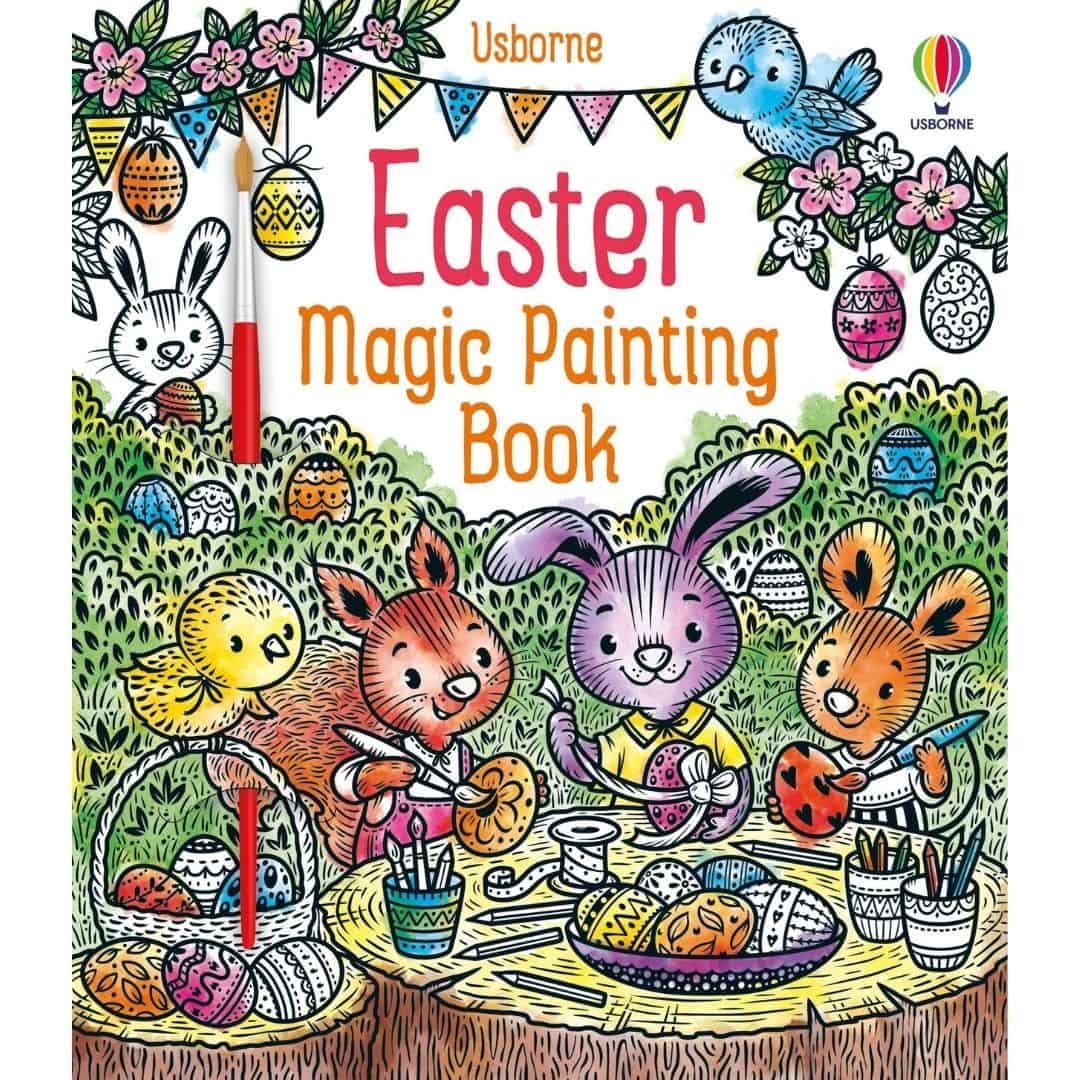 Carte de pictat cu apa pentru copii - Easter Magic Painting Book - eMAG.ro