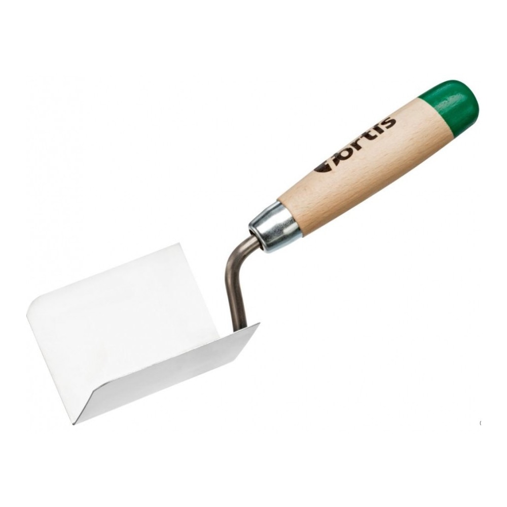 Mistrie din otel inoxidabil si coada din lemn FORTIS pentru colt ...