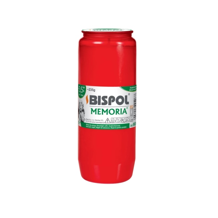Set 24 Bucati Rezerva Candela Bispol W04 Rosu 3.5 zile - eMAG.ro
