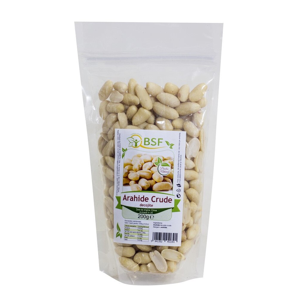 Arahide decojite crude 200g - eMAG.ro