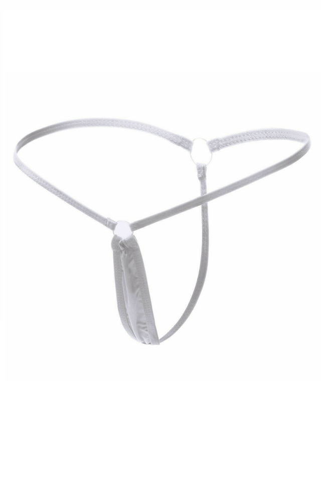 Chiloti Talie Joasa Micro Bikini Tanga G-string, Alb, M - eMAG.ro