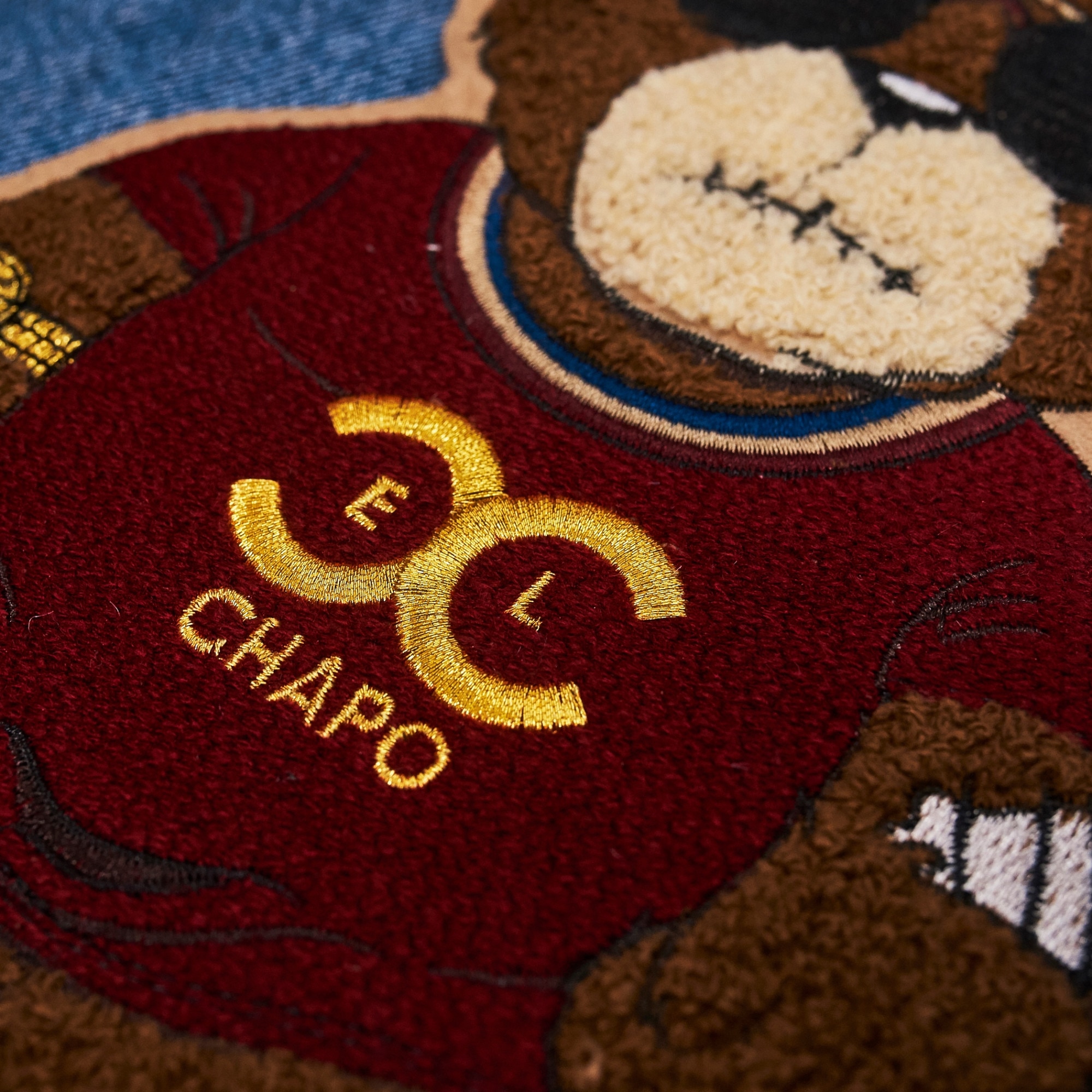 Текстилна лепенка, Little Angel, Nightly El Chapo, Brown, 17 x 24,5 см ...