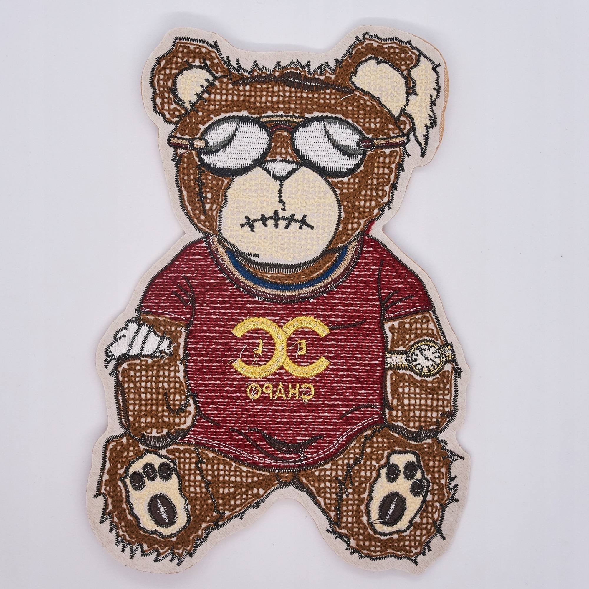 Текстилна лепенка, Little Angel, Nightly El Chapo, Brown, 17 x 24,5 см ...