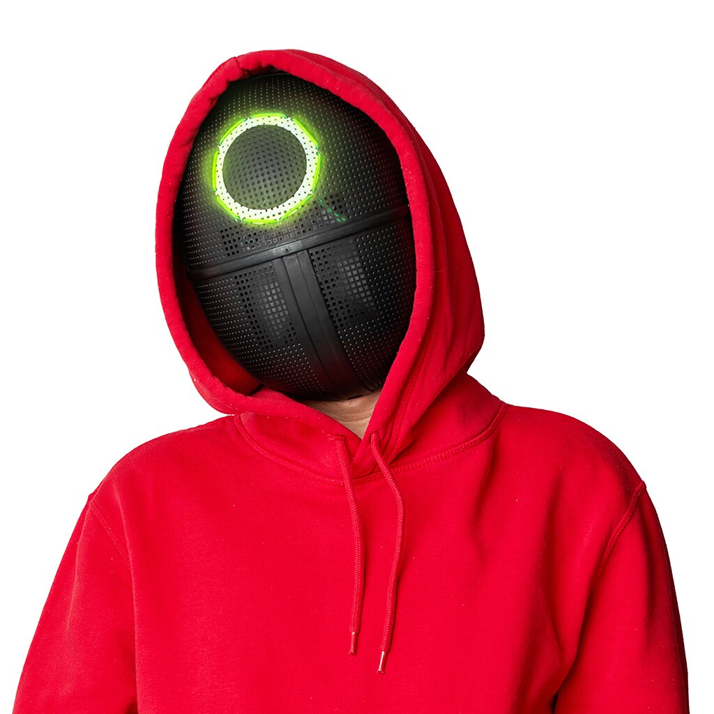 Masca Jocul Calamarului cu Lumina, cerc verde - eMAG.ro